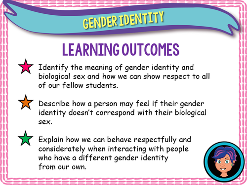 Gender Identity PSHE | Teaching Resources