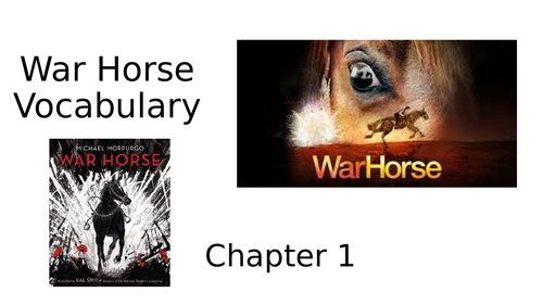 War Horse (ideal for remote/normal lessons) | Teaching Resources