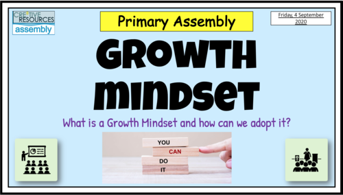 Growth Mindset Fixed Mindset Assembly | Teaching Resources