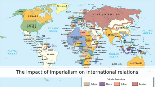 Origins of World War One - 3. Imperialism | Teaching Resources