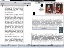 Story, source, scholarship on Richard III and Henry VII | Teaching ...