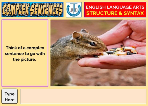 COMPLEX SENTENCE STRUCTURE: 73 BOOM CARDS | Teaching Resources