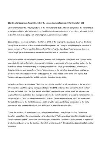 Film Studies- Hollywood 1930-90 Some Like It Hot | Teaching Resources