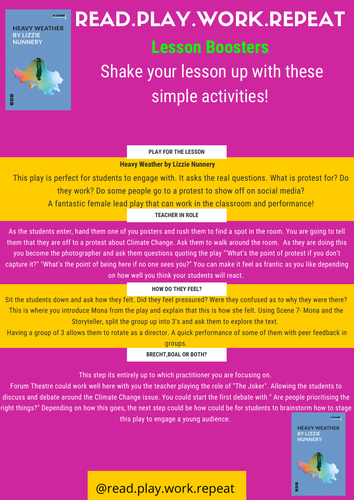 Read.Play.Work.Repeat- Lesson Booster 2 | Teaching Resources