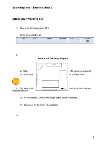Standard Units of Measure Exercise Sheets 1 & 2 | Teaching Resources