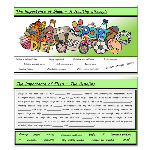 The Importance of Sleep | Full Lesson | PPT | KS3-4 | PSHE | Teaching ...