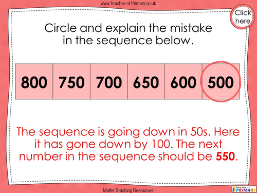Counting in 50s - Year 3 | Teaching Resources