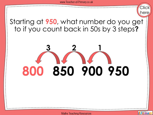 Counting in 50s - Year 3 | Teaching Resources