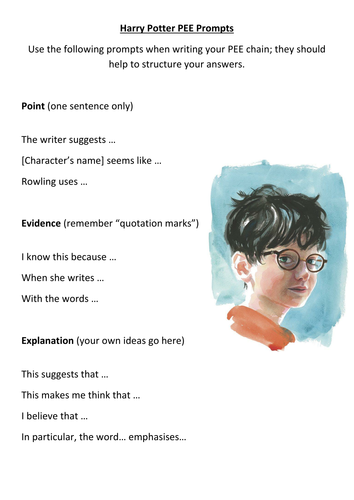 Harry Potter and The Philosopher Stone: Reading & Writing Tasks ...