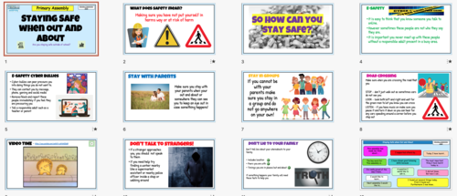 Personal Safety Assembly | Teaching Resources