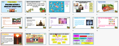 Healthy lifestyles Assembly | Teaching Resources
