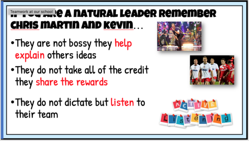 Leadership & Teamwork Assembly | Teaching Resources