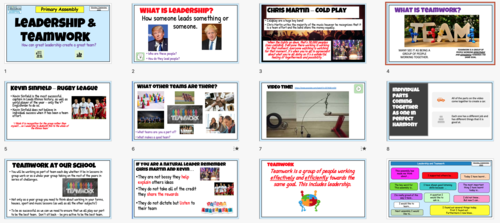 Leadership & Teamwork Assembly | Teaching Resources
