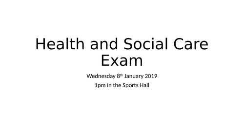 Health & Social OCR Cambridge Nationals COMPLETE R021 UNIT Lesson Resources | Teaching Resources