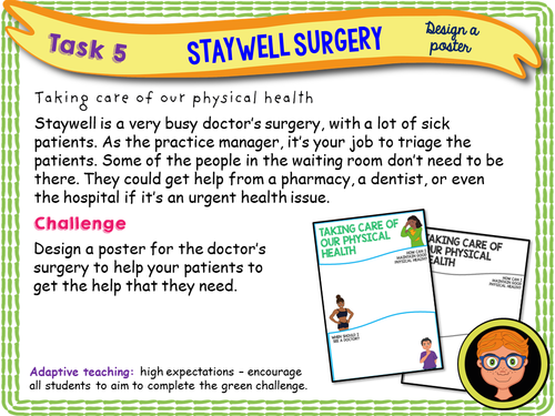 Physical health + symptoms of illness PSHE | Teaching Resources