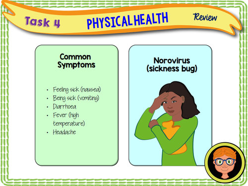 Physical health + symptoms of illness PSHE | Teaching Resources
