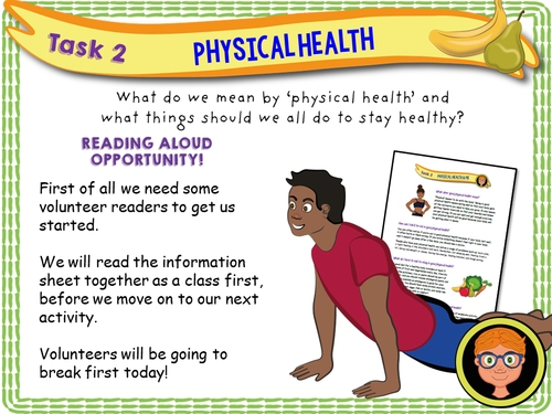 Physical health + symptoms of illness PSHE | Teaching Resources