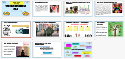 World Kindness Day Primary Assembly | Teaching Resources