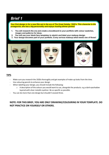 Make up for Stage and Screen | Teaching Resources