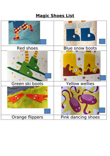 The Girl, The Bear and the Magic Shoes Planning and Resources ...