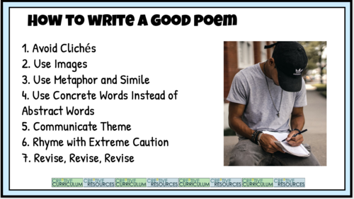 Poetry Day + English Secondary Assembly | Teaching Resources