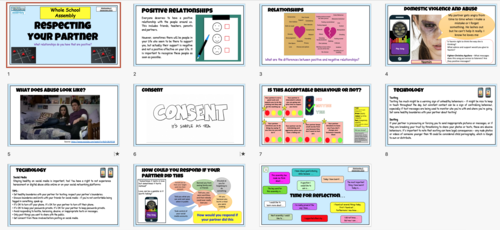 KS4 Assembly - Relationships and Domestic Violence | Teaching Resources