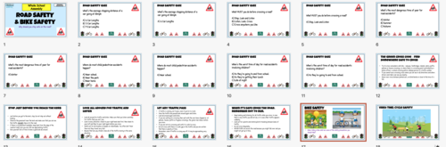 Road Safety Primary Assembly | Teaching Resources