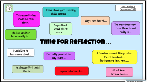 New Start - New School Year Assembly | Teaching Resources