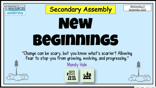 New Start - New School Year Assembly | Teaching Resources