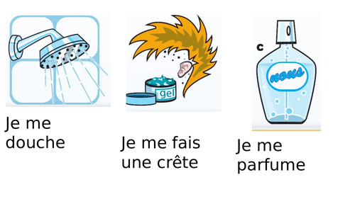 Daily Routine - Je me prépare - Studio 1 | Teaching Resources