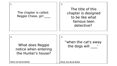 'When Will There be Good News?' interactive flashcards | Teaching Resources