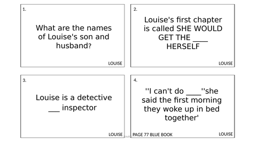 'When Will There be Good News?' interactive flashcards | Teaching Resources