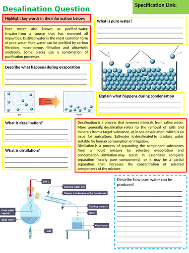 homework revision plan with resources for year 11 chemistry | Teaching ...