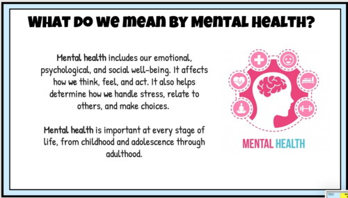 Mental Health Primary Assembly | Teaching Resources