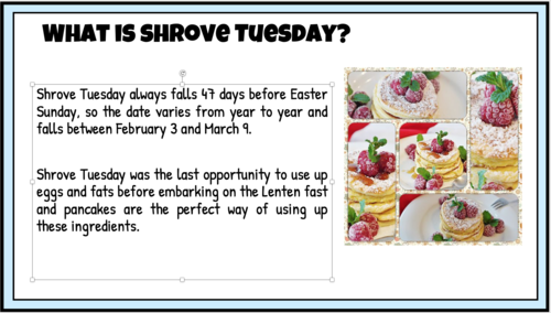 Pancake Day Shrove Tuesday Assembly | Teaching Resources