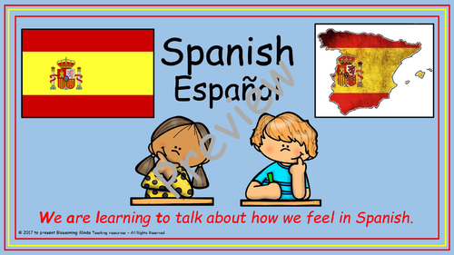 Spanish lesson and resources : Emotions and feelings | Teaching Resources