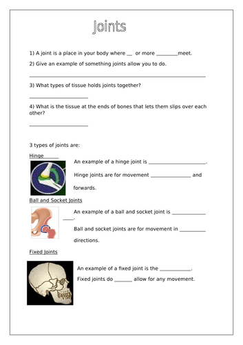 Year 7 Body Systems - Ppt and worksheets | Teaching Resources