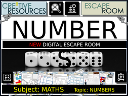 Maths Escape Room - Numbers KS3 | Teaching Resources