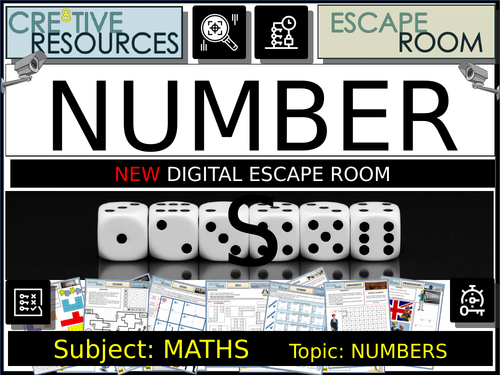 Maths Escape Room - Numbers KS3 | Teaching Resources