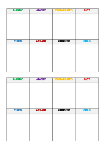 Show, Don't Tell - Writing About Emotions! | Teaching Resources