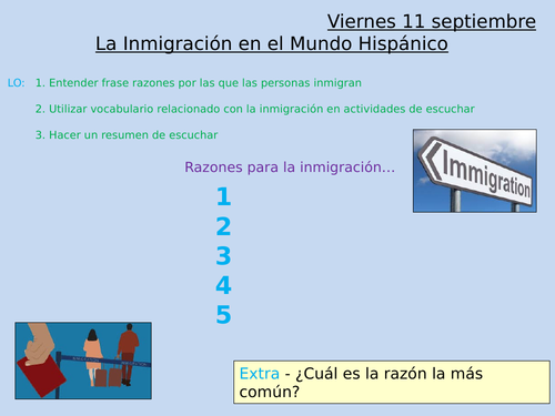 A Level Inmigración | Teaching Resources