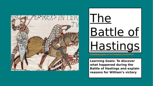 Medieval England Norman Conquest | Teaching Resources