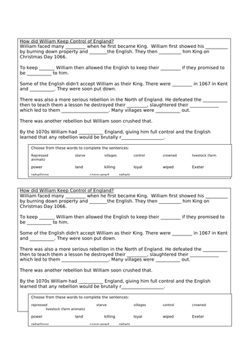Medieval England Norman Conquest | Teaching Resources