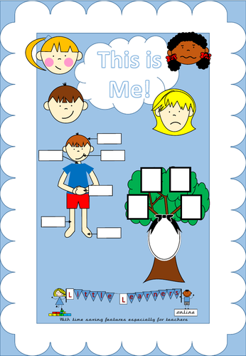 Ourselves - This is Me Pack - Early years Activities | Teaching Resources