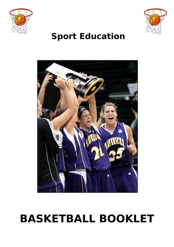 Sport Education Basketball Booklet | Teaching Resources
