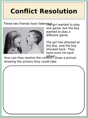Conflict Resolution Day - Primary PSHE | Teaching Resources