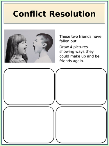 Conflict Resolution Day - Primary PSHE | Teaching Resources