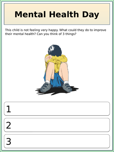 Mental Health Day - Primary PSHE | Teaching Resources