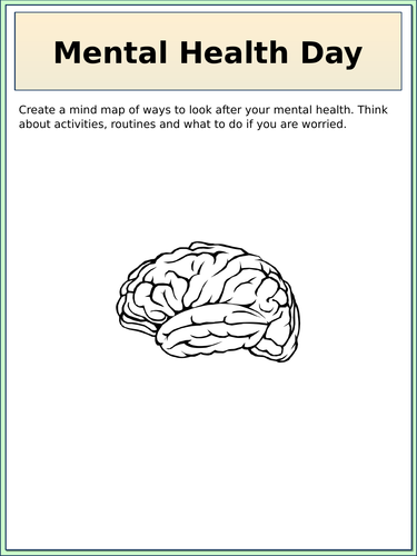 Mental Health Day - Primary PSHE | Teaching Resources