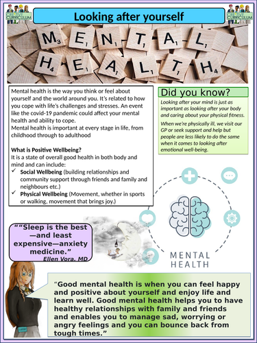 Mental Health Day - Primary PSHE | Teaching Resources